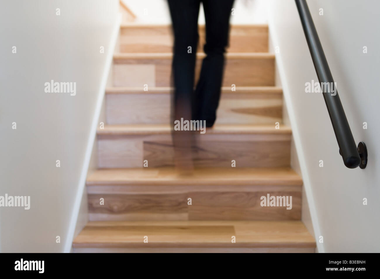 Person walking up steps Stock Photo, Royalty Free Image: 19370893 - Alamy