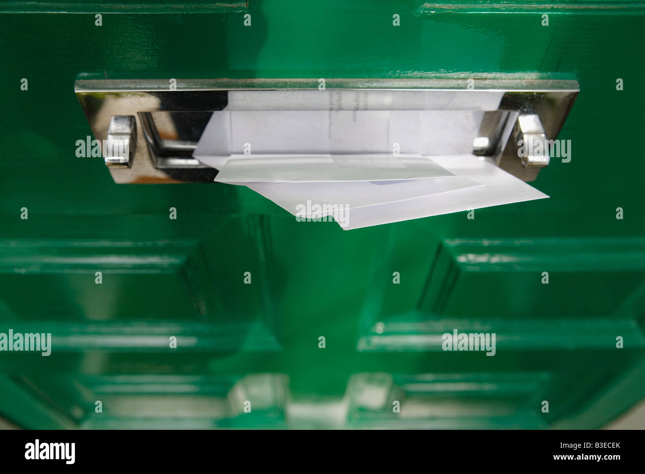 Letters in mailbox Stock Photo - Alamy
