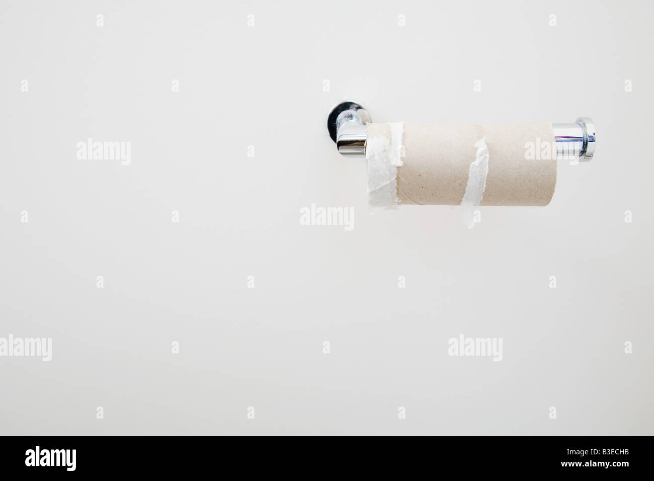 Empty toilet roll Stock Photo - Alamy