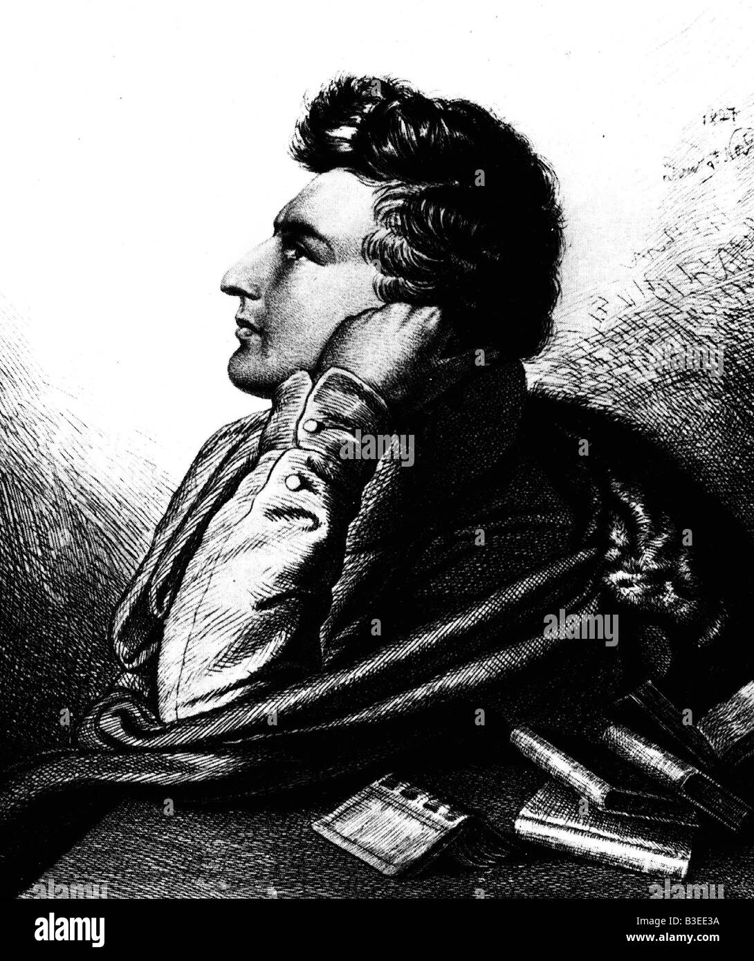 Heinrich heine german poet Black and White Stock Photos & Images - Alamy