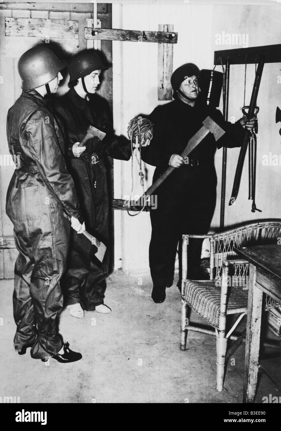 Air raid protection Black and White Stock Photos & Images - Alamy