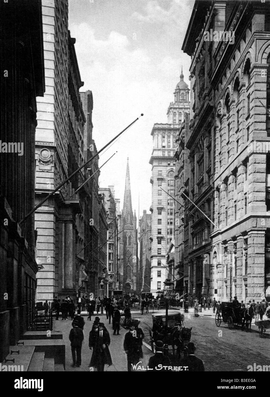 Manhattan street 1900 hi-res stock photography and images - Alamy