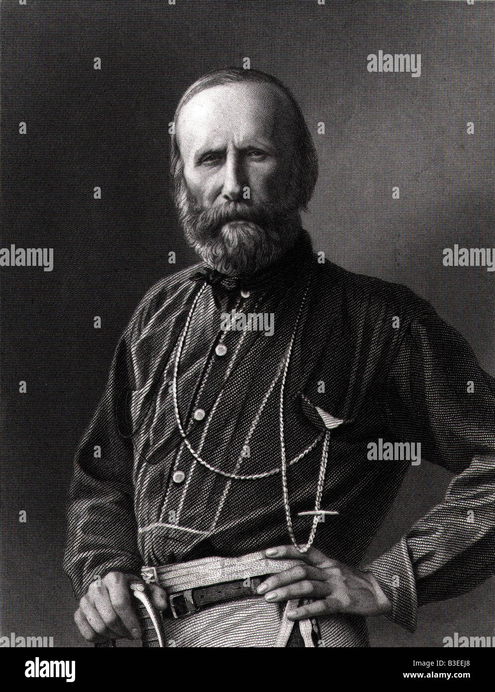 Giuseppe garibaldi 1807 1882 freedom fighter hi-res stock photography ...