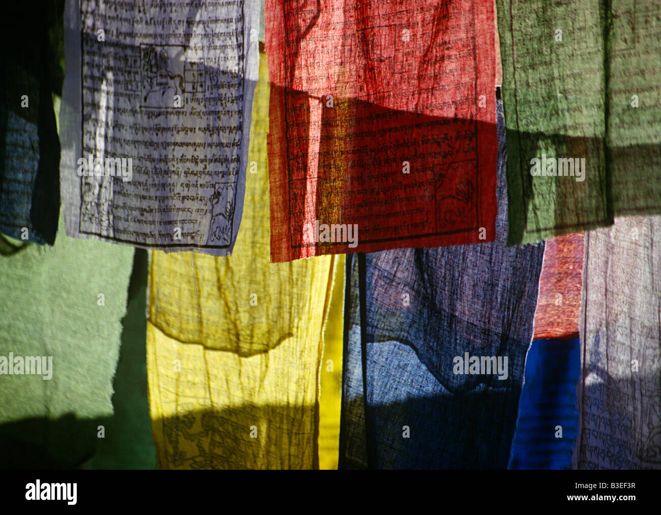 Prayer flags hi-res stock photography and images - Alamy