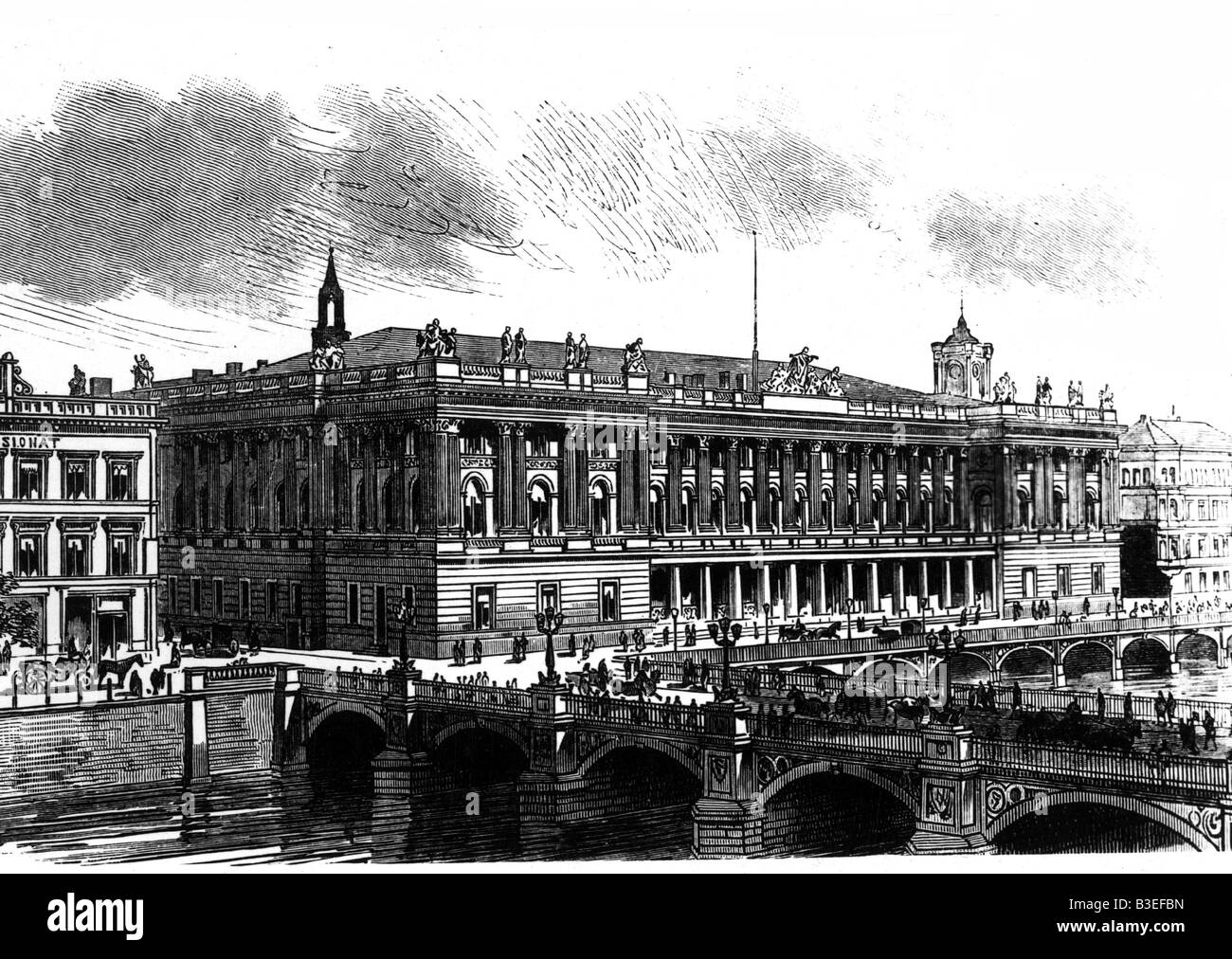 geography / travel, Germany, Berlin, stock exchange, exterior view ...