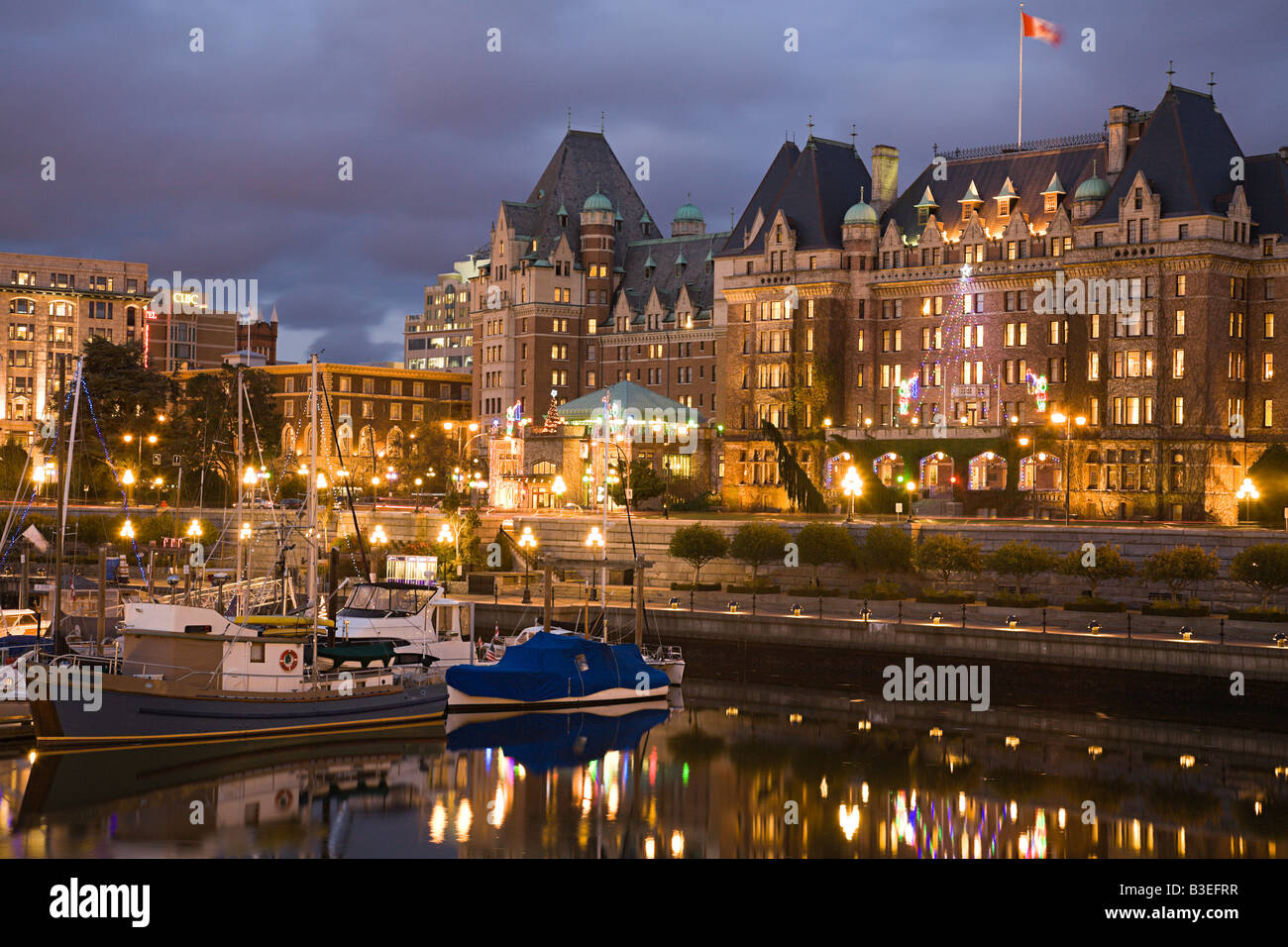 Victoria harbour british columbia Stock Photo - Alamy