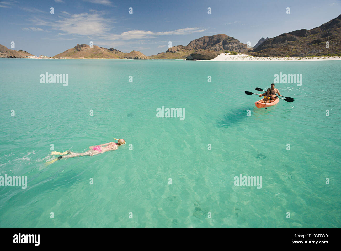 People in the sea Stock Photo - Alamy