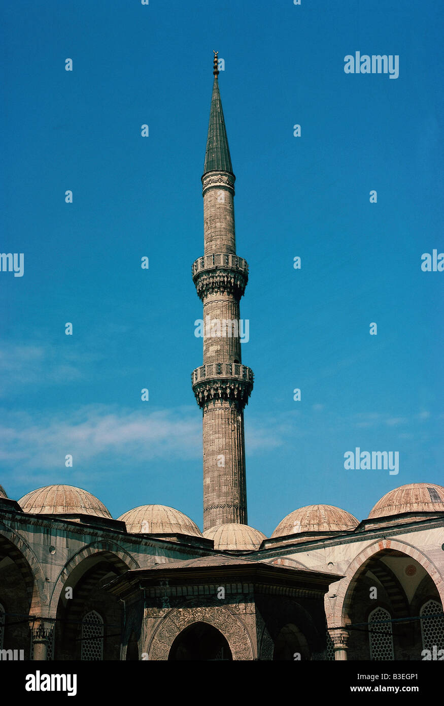 geography / travel, Turkey, Istanbul, Sultan Ahmed Mosque (blue mosque ...