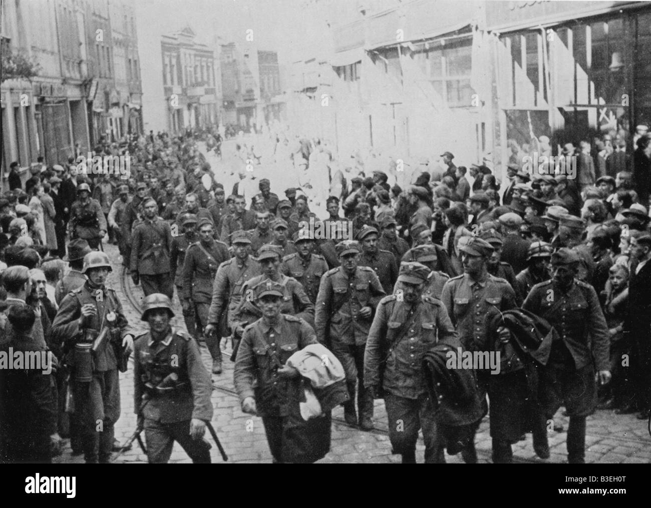 Polish POW in Graudenz / Photo 1939 Stock Photo - Alamy