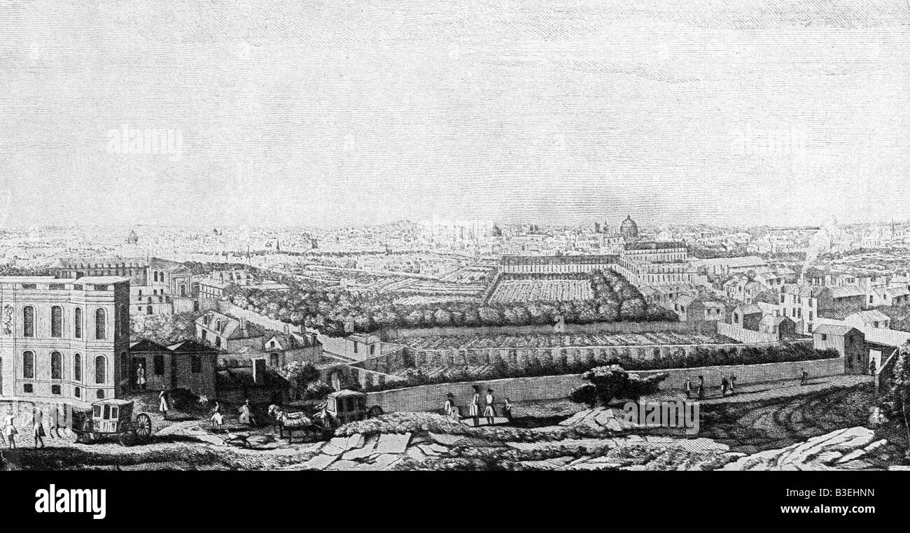 Paris circa 1780 hi-res stock photography and images - Alamy