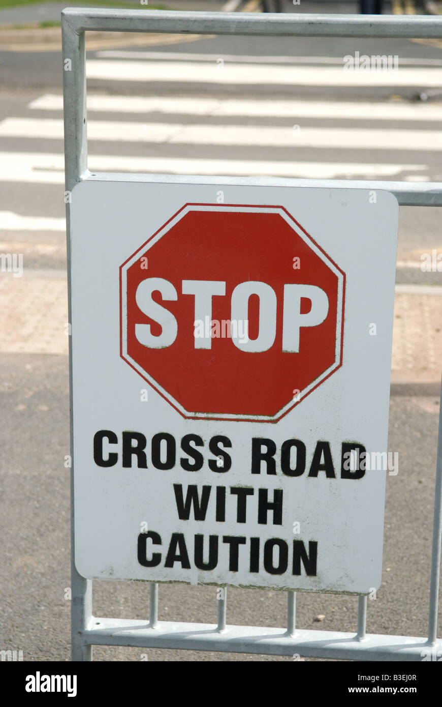 Stop cross hi-res stock photography and images - Alamy
