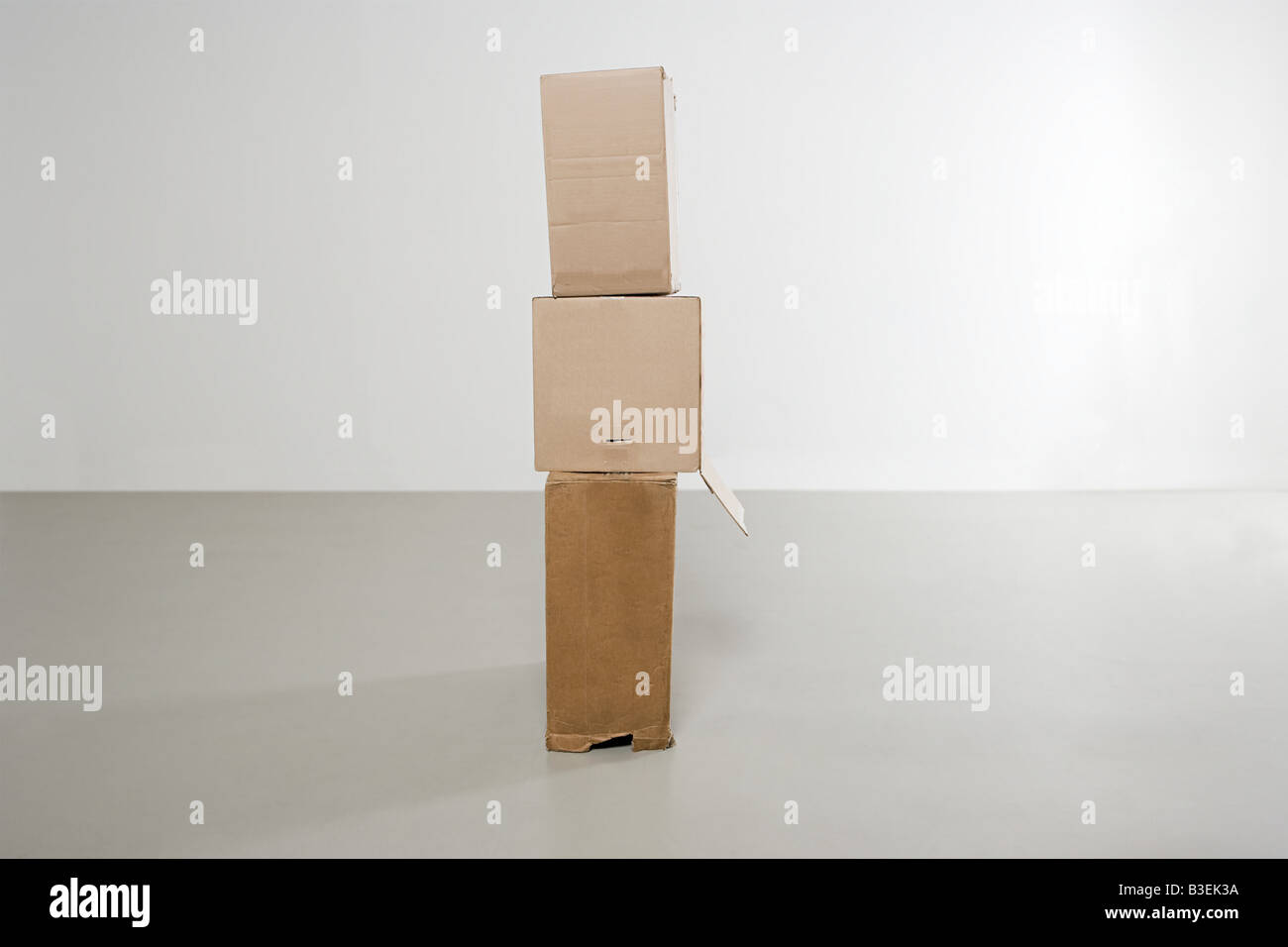 Stack of cardboard boxes Stock Photo - Alamy