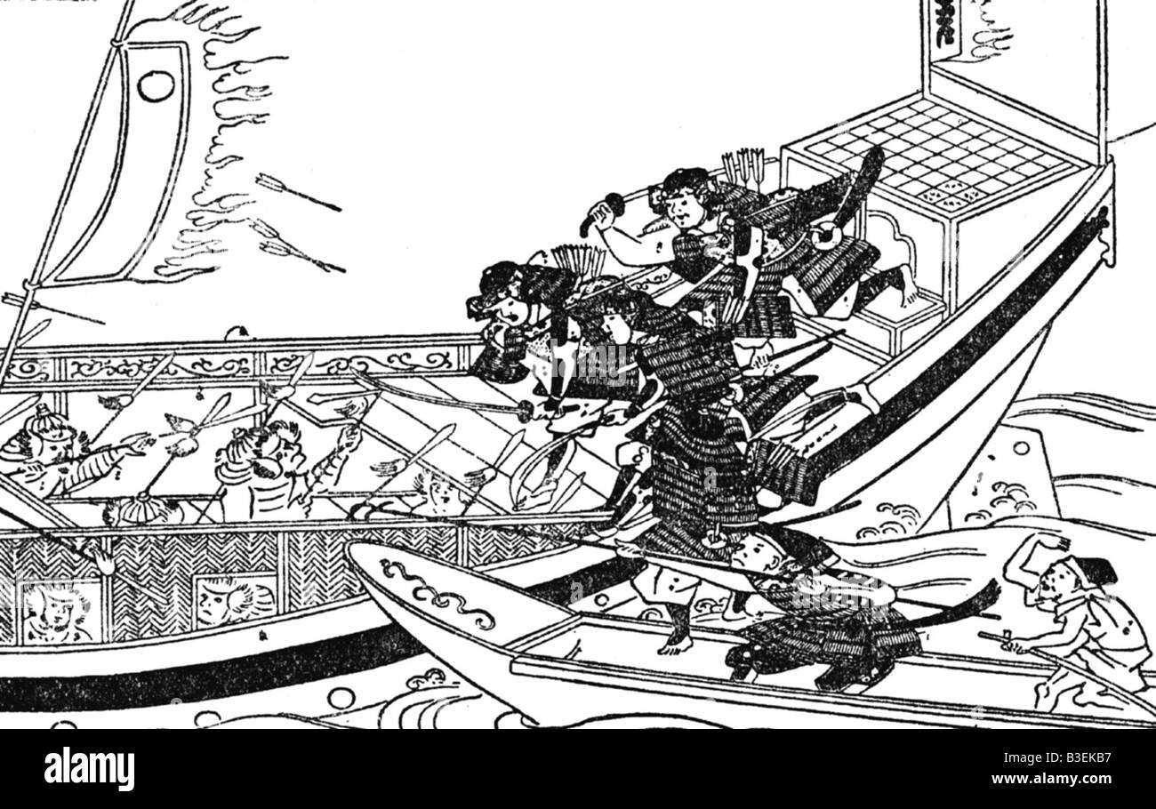 Mongol invasion japan High Resolution Stock Photography and Images - Alamy