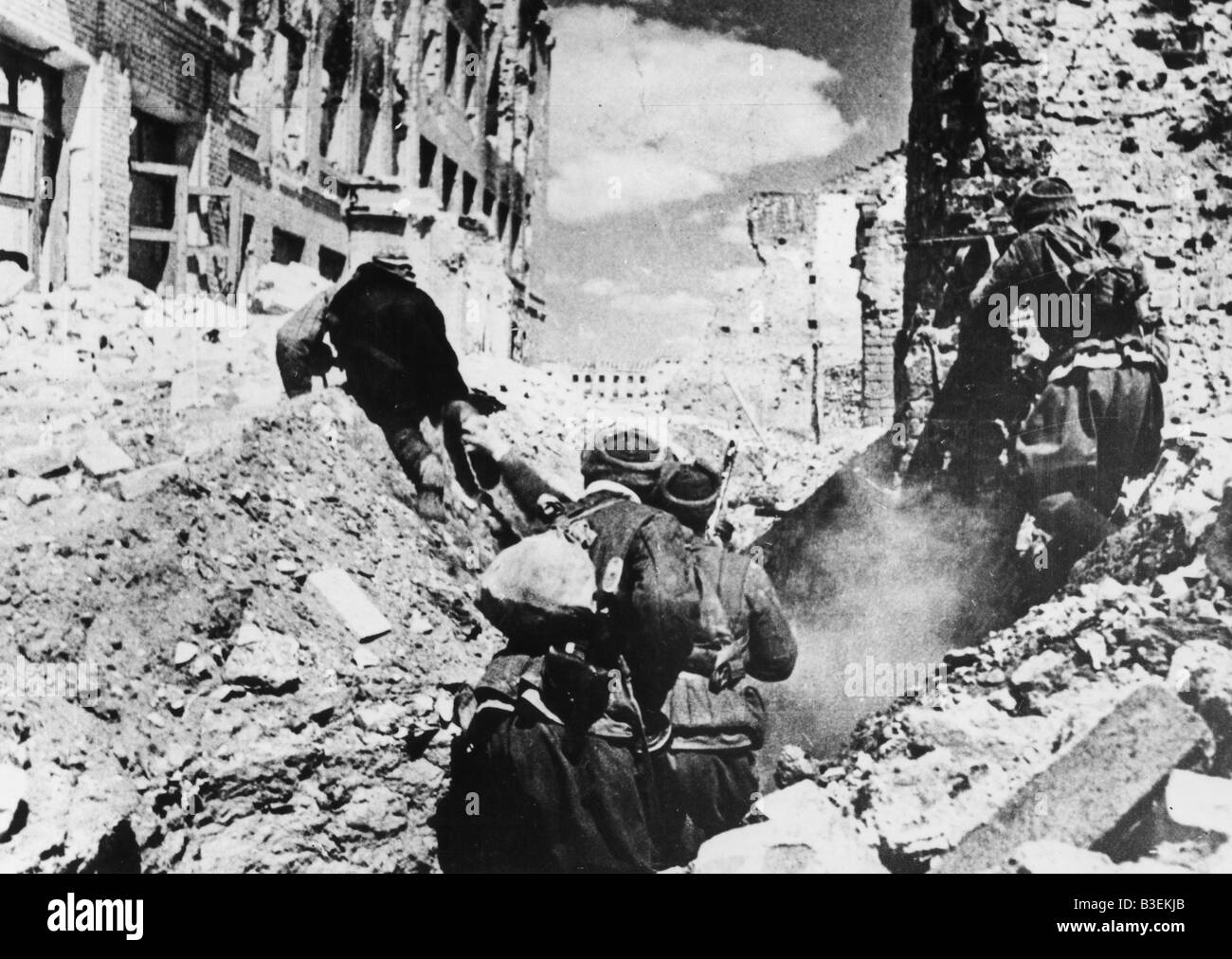 Red Army, Trenches, Stalingrad, Oct. '42 Stock Photo - Alamy