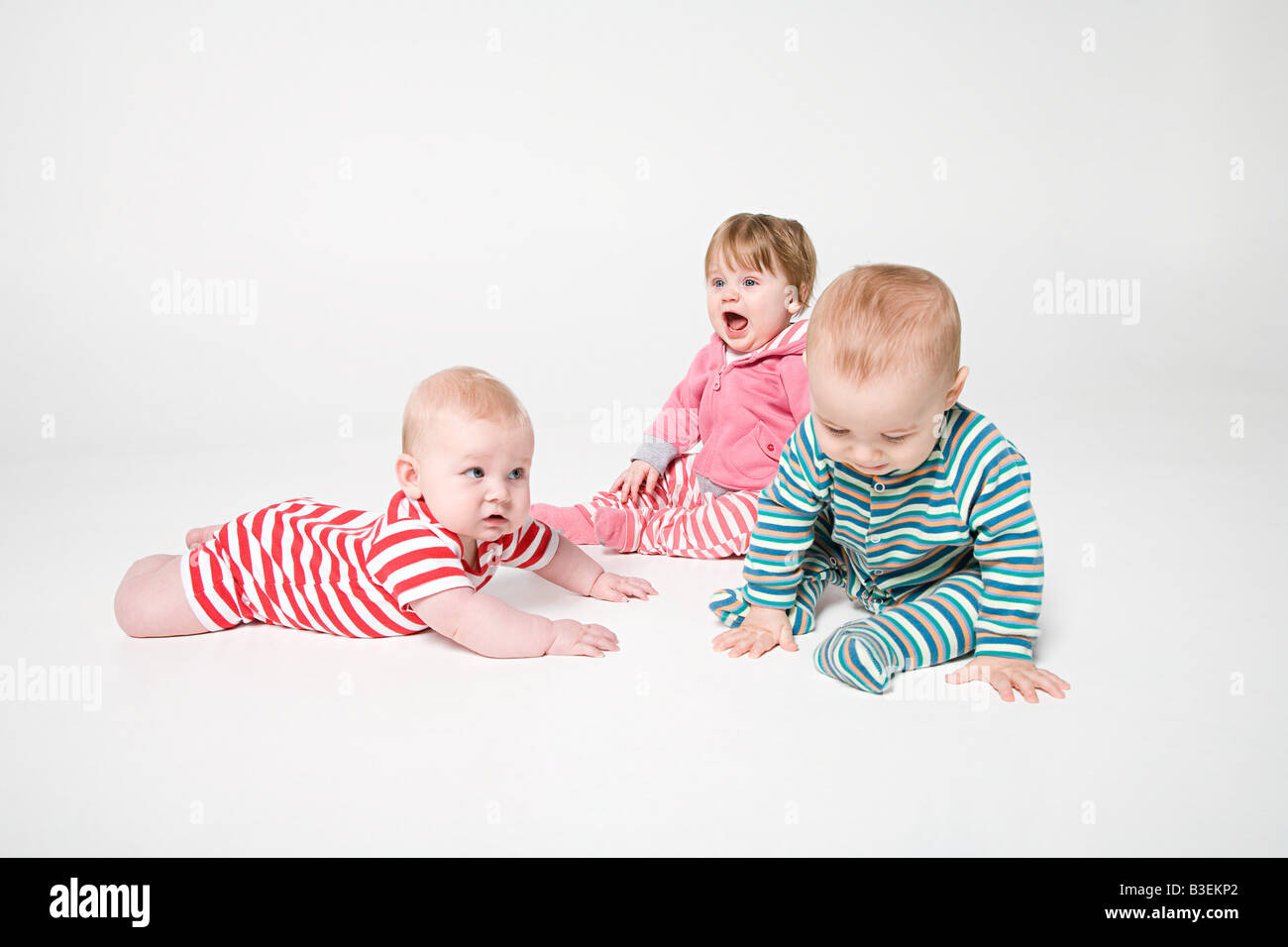 A group of babies Stock Photo - Alamy