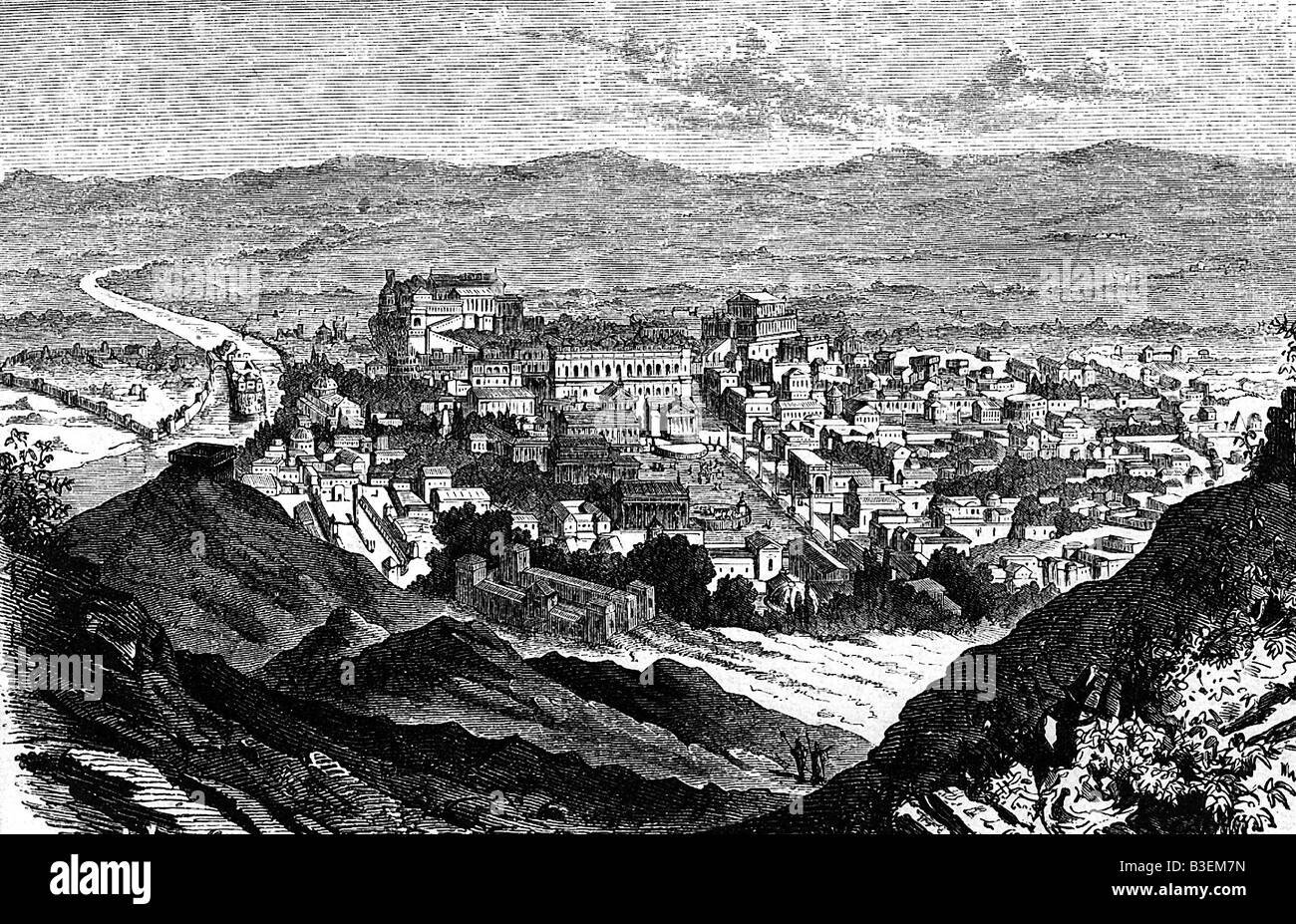 geography / travel, Italy, Rome, ancient world, city views / cityscapes ...