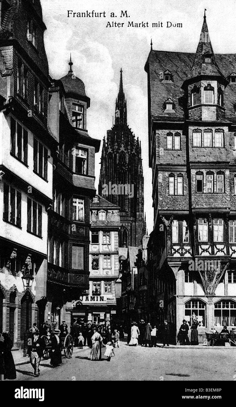 Germany 1900s market Black and White Stock Photos & Images - Alamy