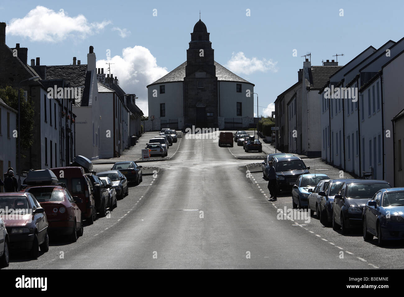 Round church bowmore islay hebrides hi-res stock photography and images ...
