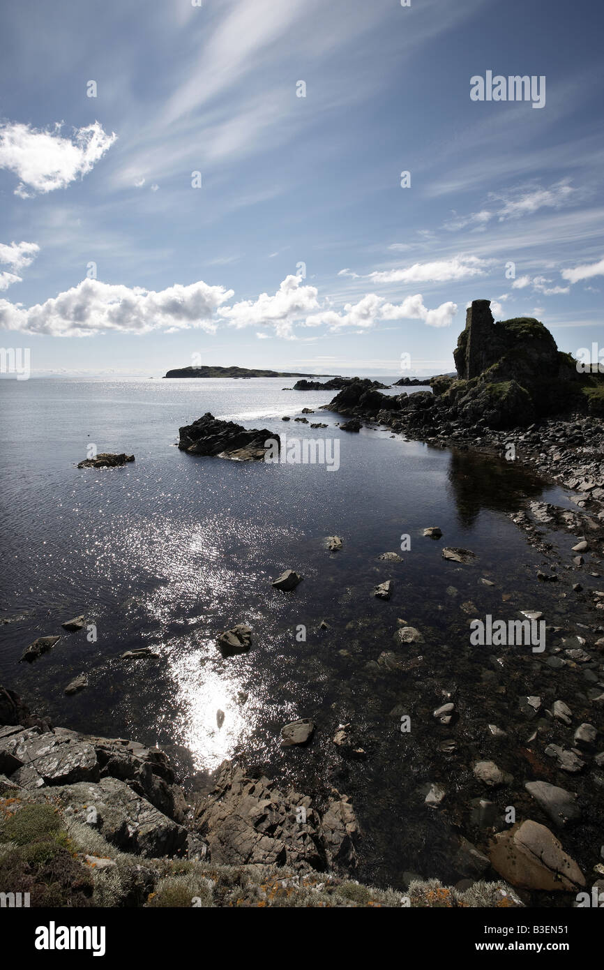 Dunyvaig castle hi-res stock photography and images - Alamy