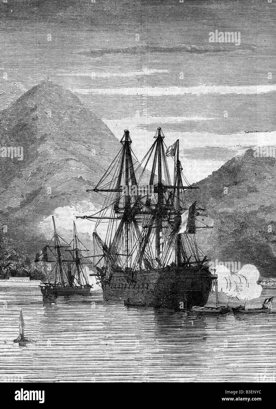 Naval conquest Black and White Stock Photos & Images - Alamy