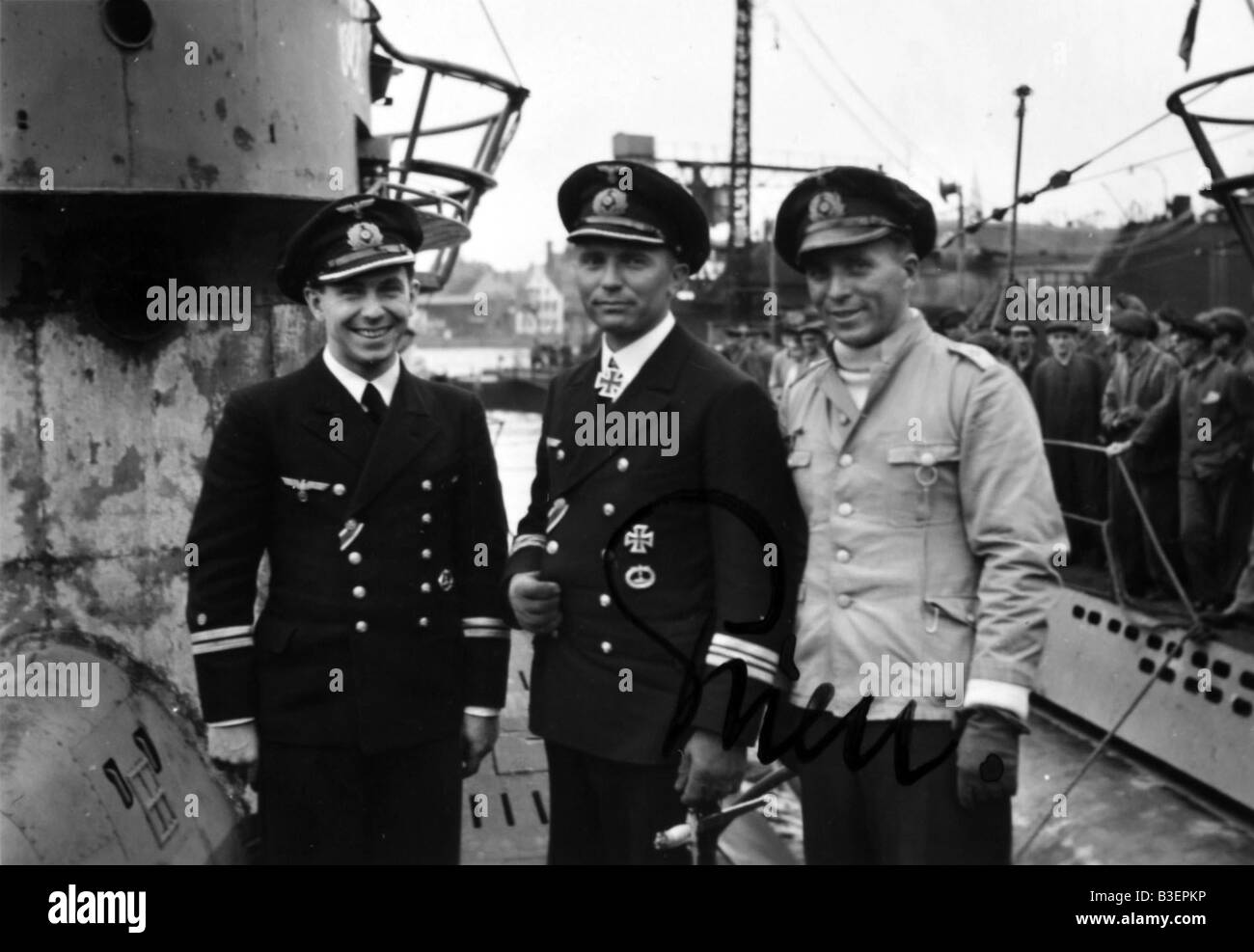 Prien, Günther, 16.1.1908 - 7.3.1941, German naval officer (middle ...