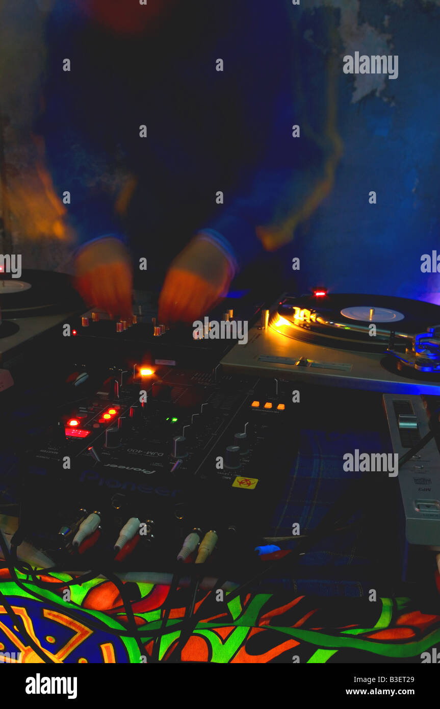 Trance party hi-res stock photography and images - Alamy