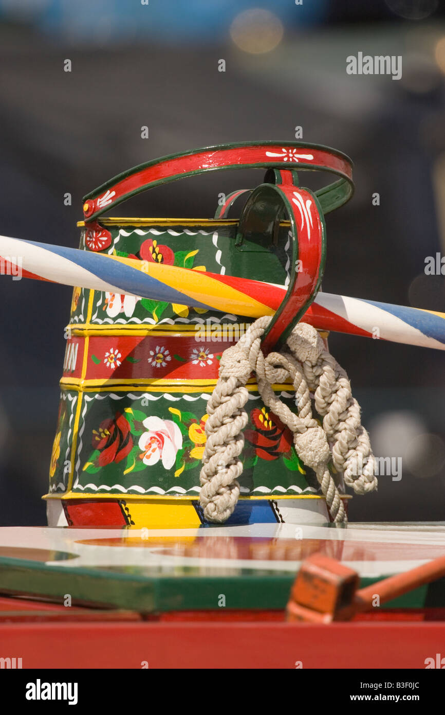 Painted buckby cans hi-res stock photography and images - Alamy