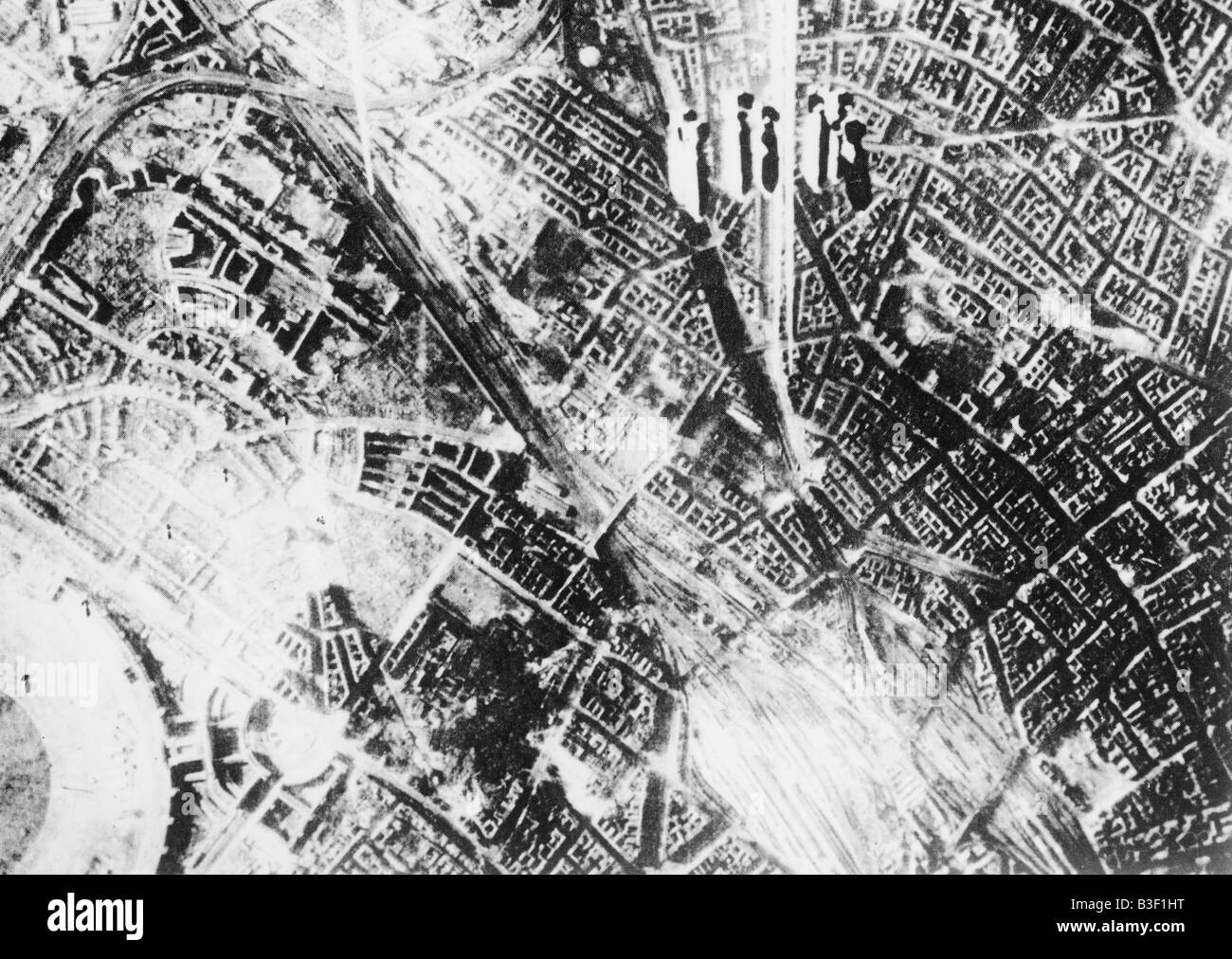 Berlin aerial view hi-res stock photography and images - Alamy