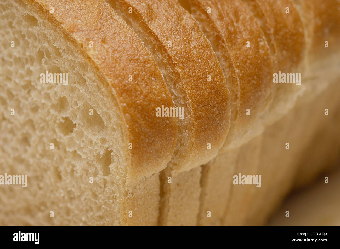 Sliced bread, close-up Stock Photo - Alamy