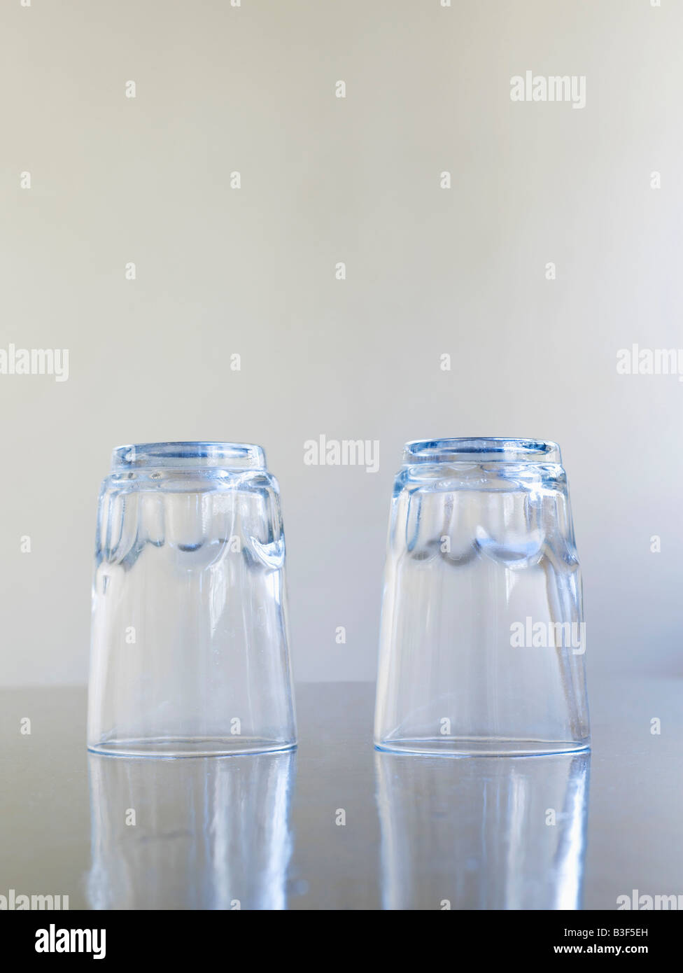 Two Drinking Glasses Stock Photo - Alamy