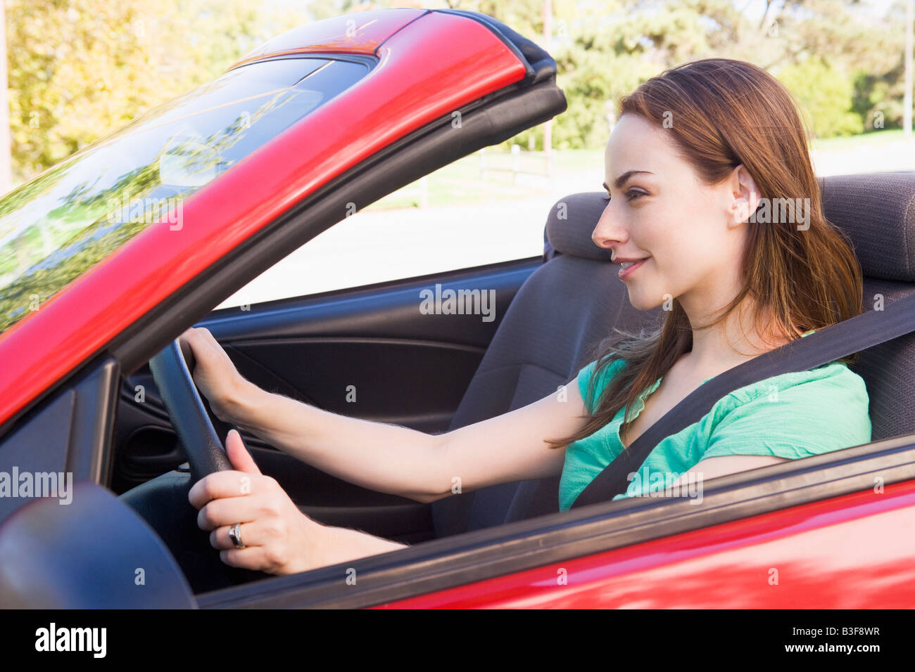Driving convertible car hi-res stock photography and images - Alamy