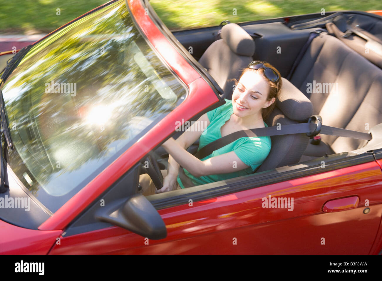 Driving convertible car hi-res stock photography and images - Alamy