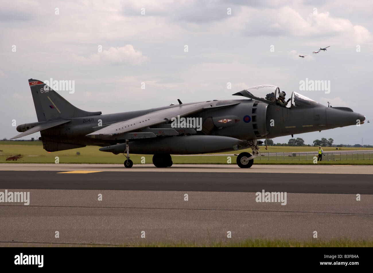 Royal Air Force BAe Harrier Stock Photo - Alamy