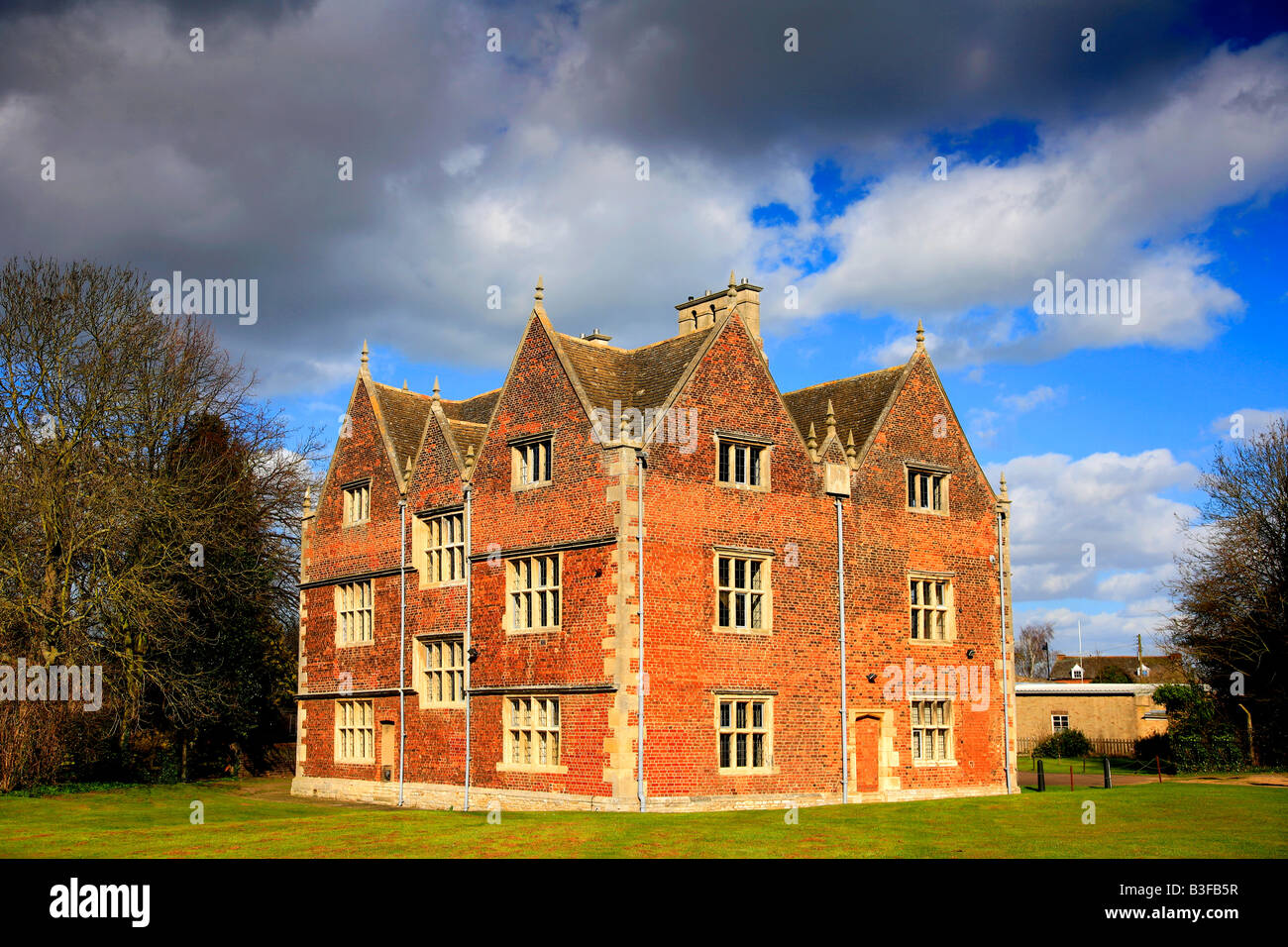 The Red Hall Bourne Town Lincolnshire England UK Stock Photo - Alamy