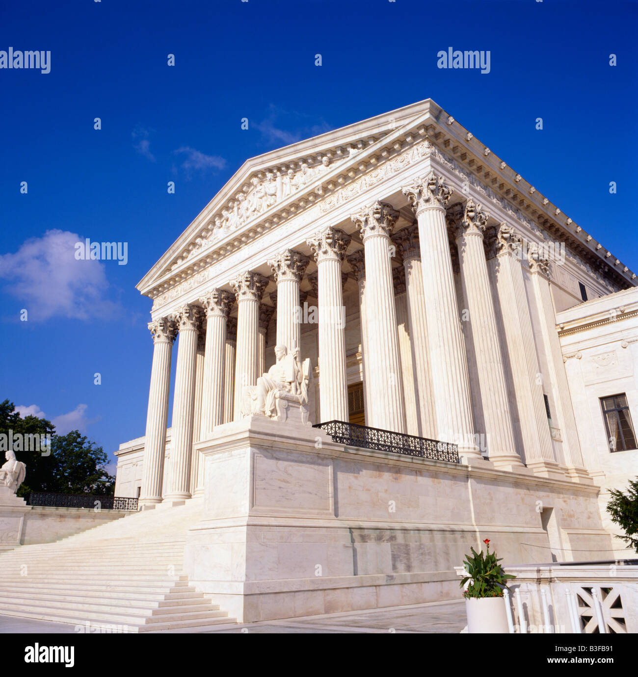 USA Washington DC Supreme Court Building Stock Photo - Alamy