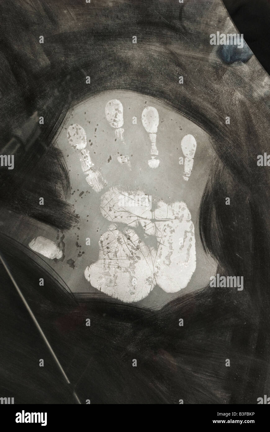 Finger print crime scene hi-res stock photography and images - Alamy