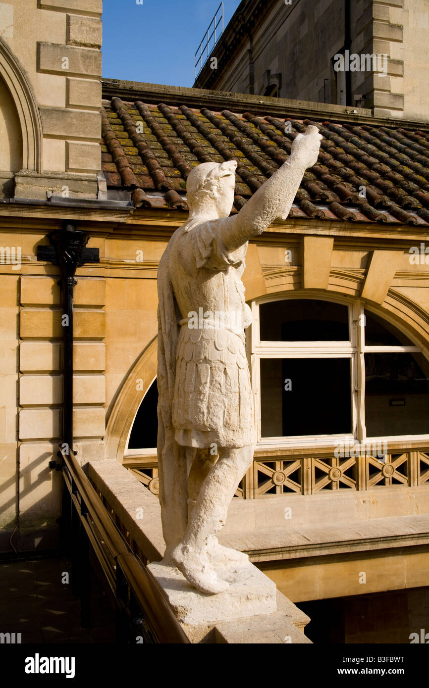 Roman Statue at The Roman Baths in Bath, England Stock Photo - Alamy