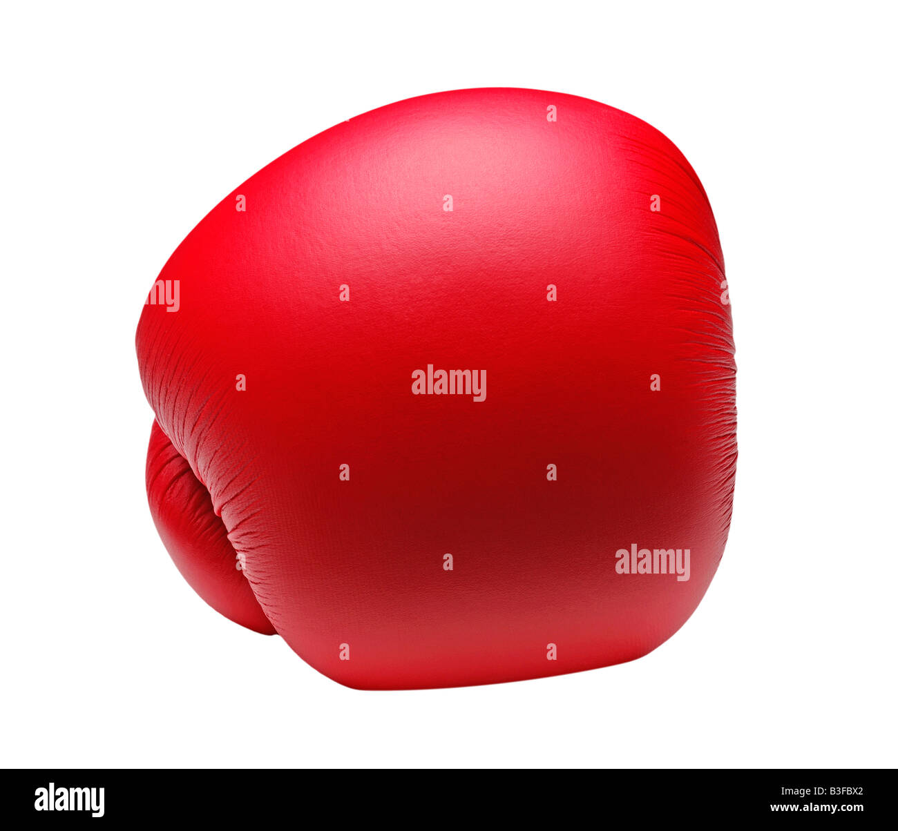 Boxing Glove Against a White Background Stock Photo - Alamy
