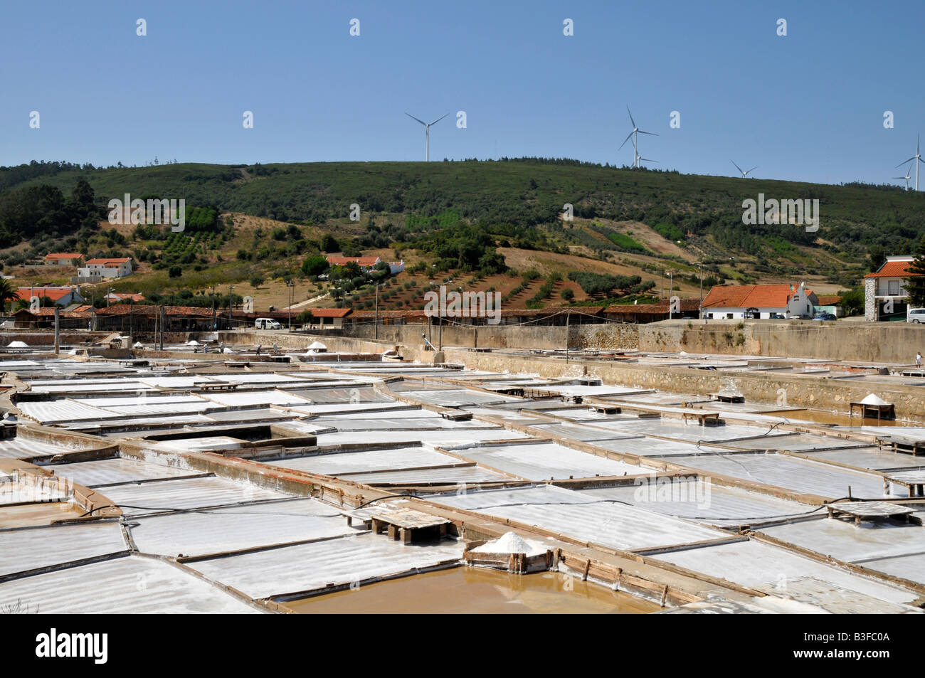 Rio Maior salt mines. Portugal Stock Photo - Alamy