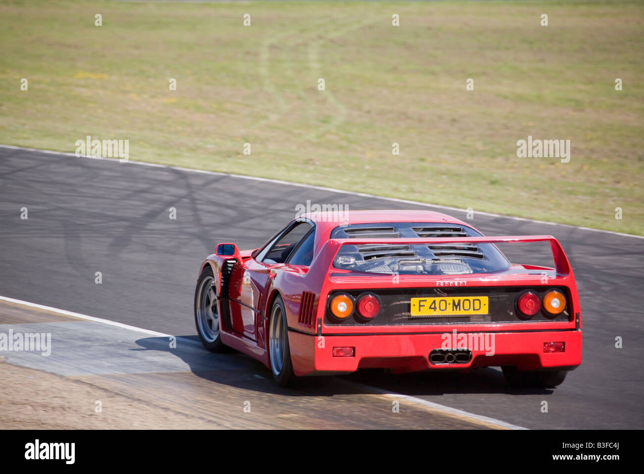 Ferrari F40 Knockhill Fife Scotland 2008 Stock Photo - Alamy