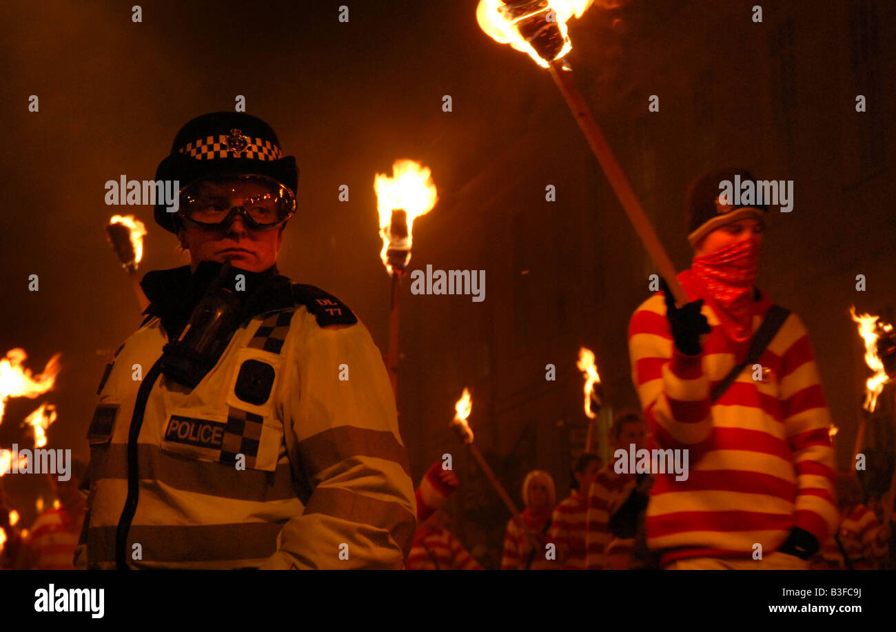 Bonfire night police hi-res stock photography and images - Alamy