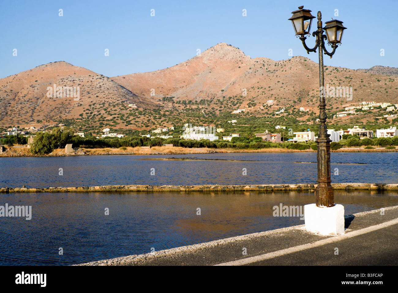 Greek salt pans hi-res stock photography and images - Alamy