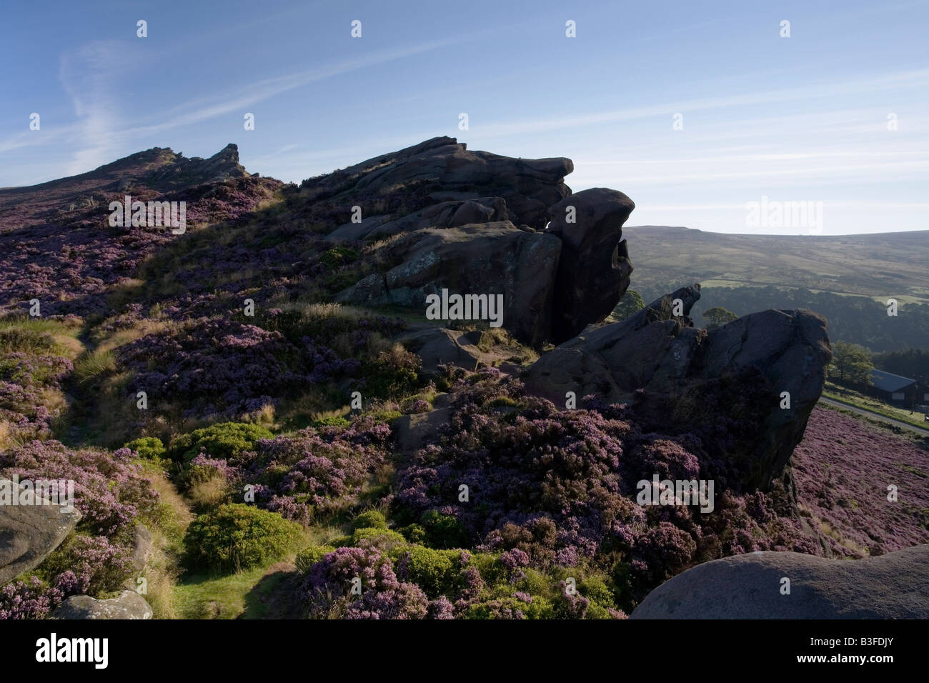 Ramshaw Rocks in the Peak District National Park Staffordshire Stock ...