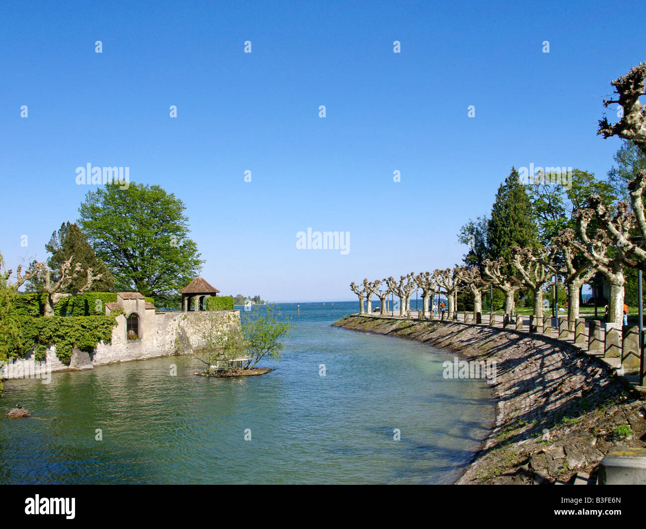 Deutschland, Konstanz am Bodensee, Germany Constance at the lake ...