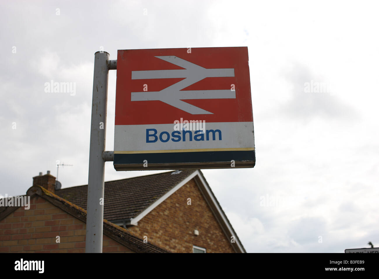 Bosham railway station Stock Photo - Alamy