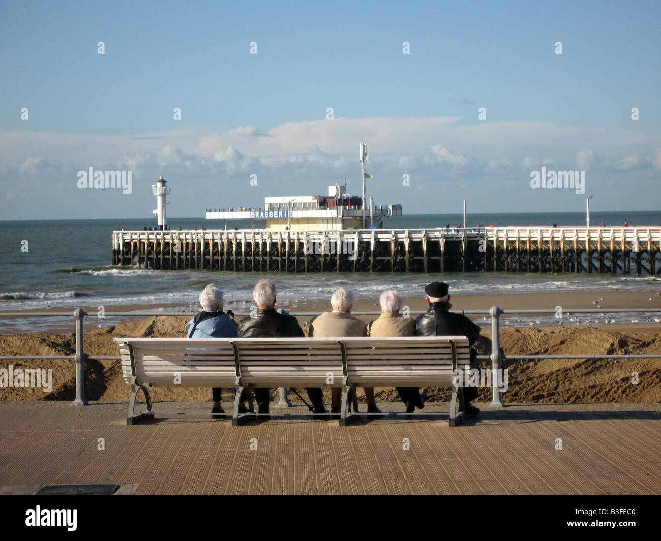 Views of the Belgian coastal town of Ostend Stock Photo - Alamy