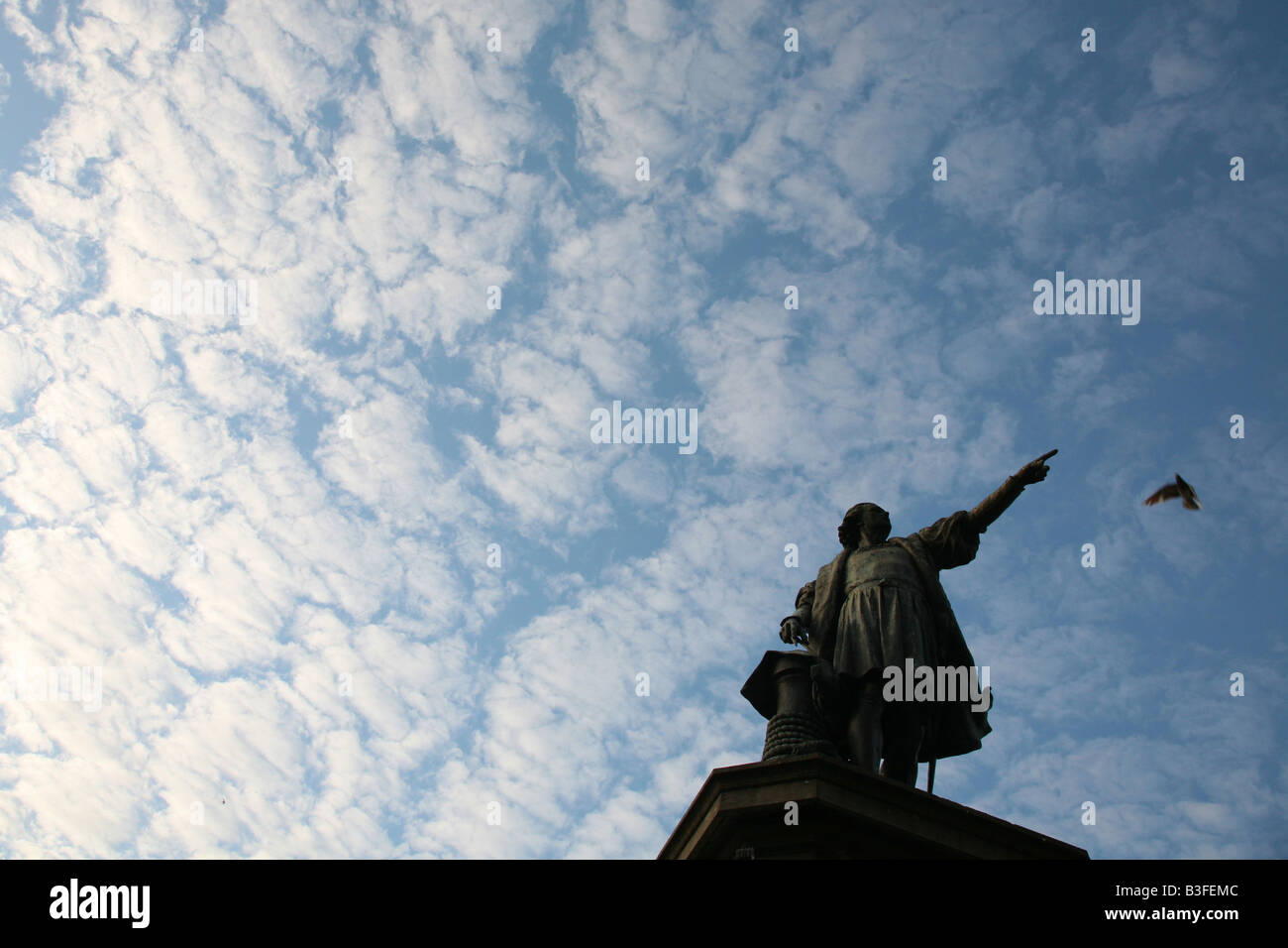 Monument to Christopher Columbus in Parque Colon in the Zona Colonial ...