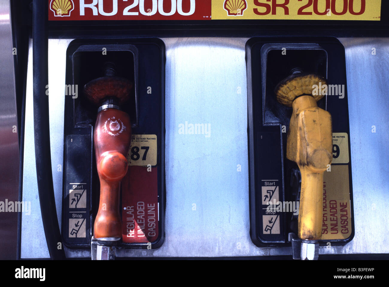 Petrol pump petrol station san hi-res stock photography and images - Alamy