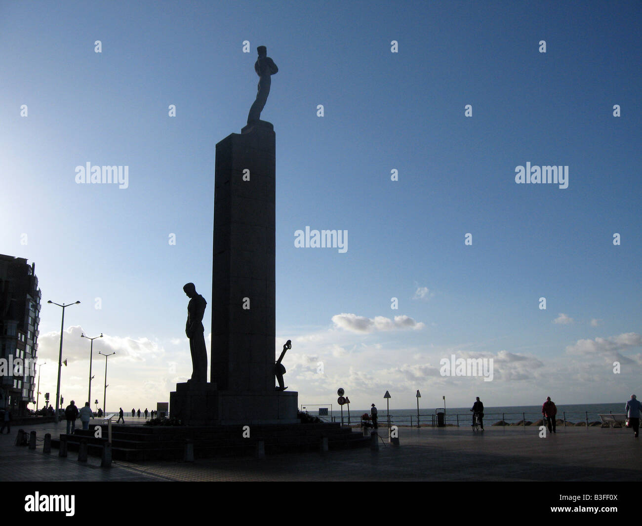 Views of the Belgian coastal town of Ostend Stock Photo - Alamy