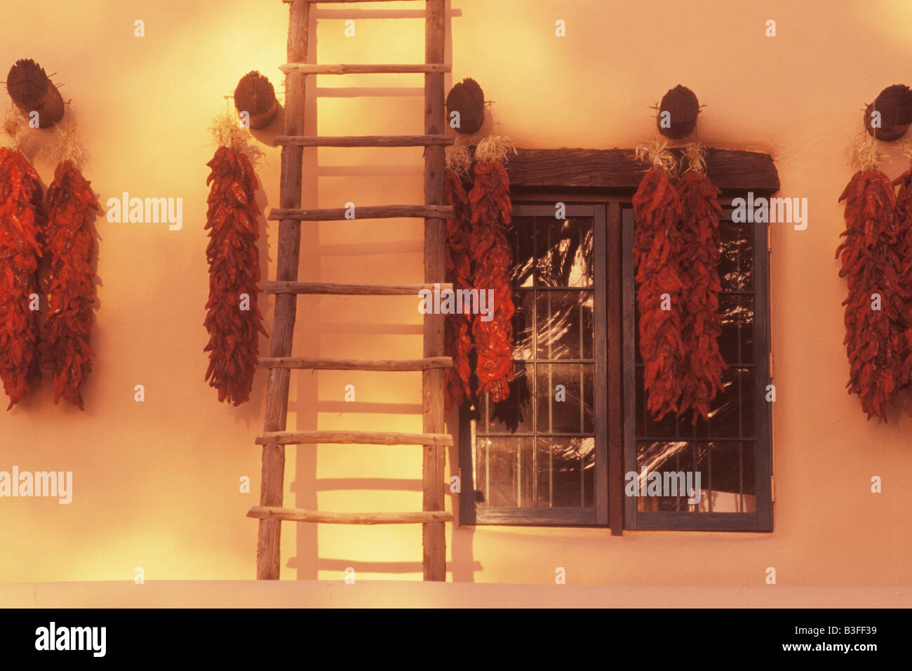 Chile ristras hi-res stock photography and images - Alamy